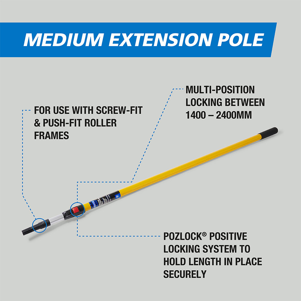 Medium Extension Pole – Harris Trade